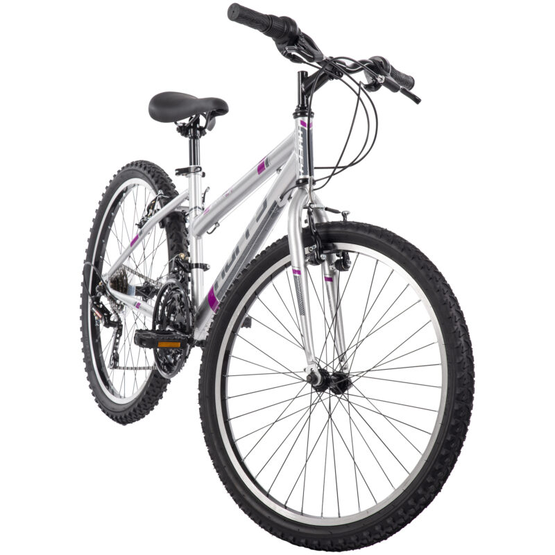 Huffy, Granite Mountain Bike -24 Inch Girls,15 Speed – Silver – ENPBRANDS